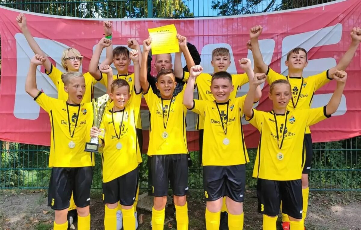 Sponsoring: D-Junioren des FSV Glückauf Brieske-Senftenberg